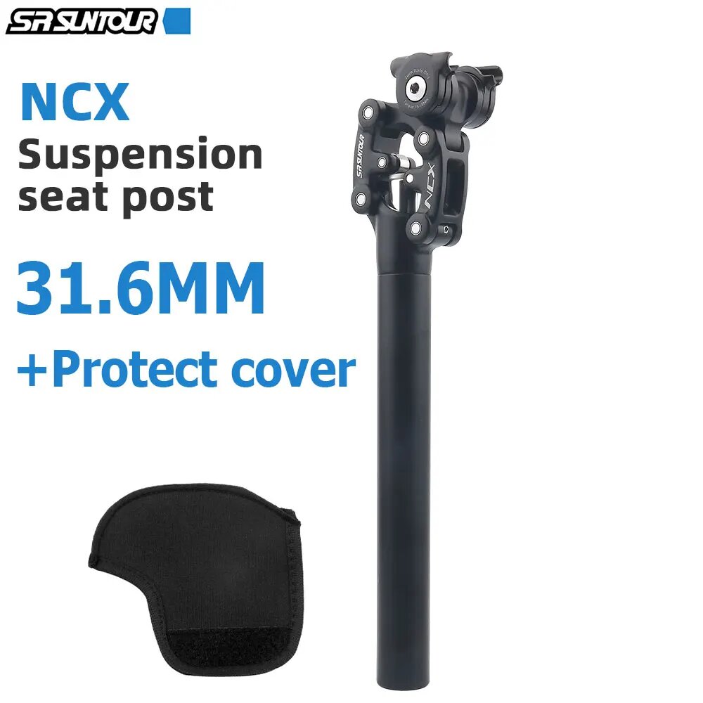 SR Suntour NCX подвесной седельный штырь 50мм 31.6mm and Case