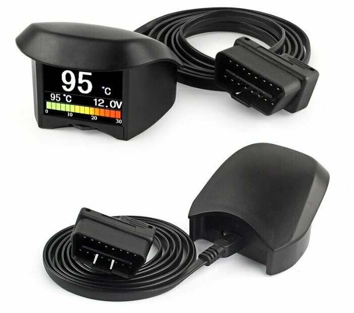 Бортовой компьютер Ancel A202，Головной дисплей OBDII для диагностики двигателя