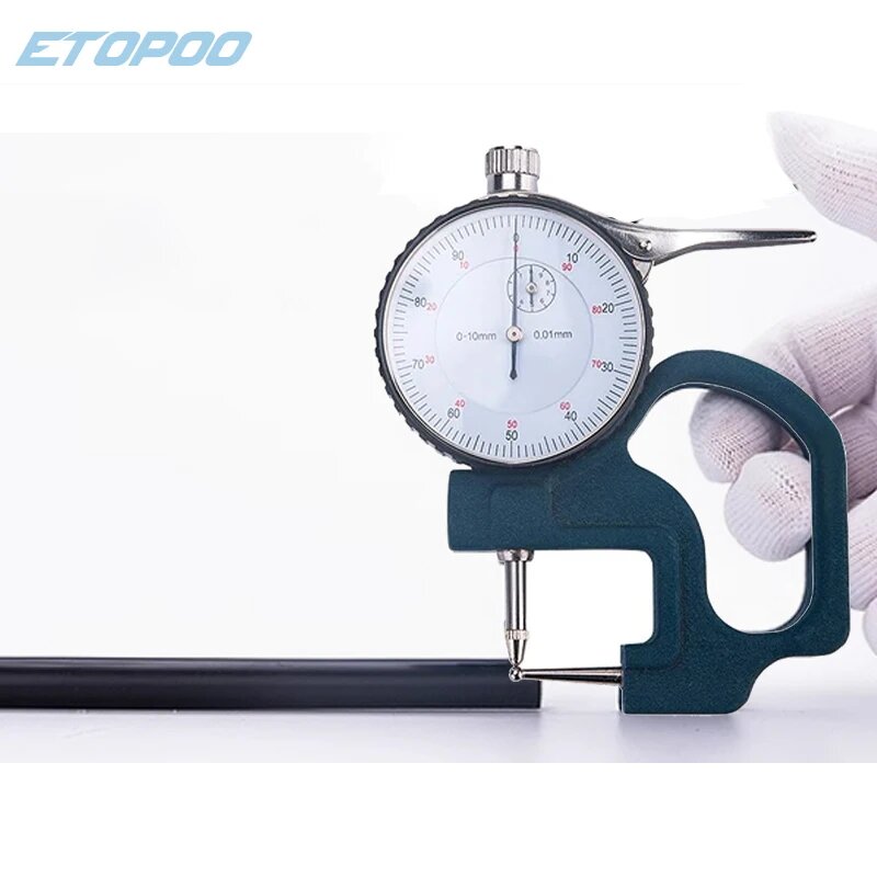 Цифровой толщиномер ETOPOO для труб 0-10 мм dial type