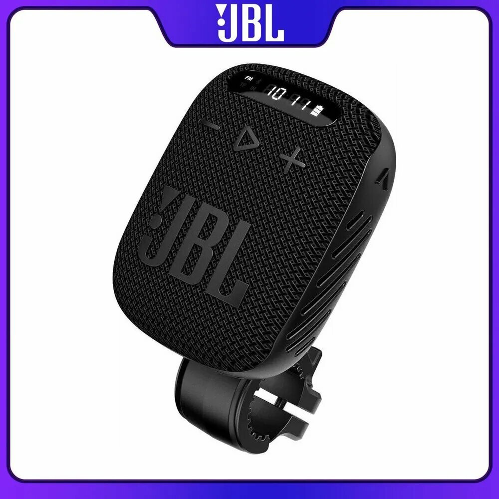 Портативная акустика Wind 3, Bluetooth 5.0, IP67, черный, открытый велосипед сабвуфер, Беспроводная портативная колонка