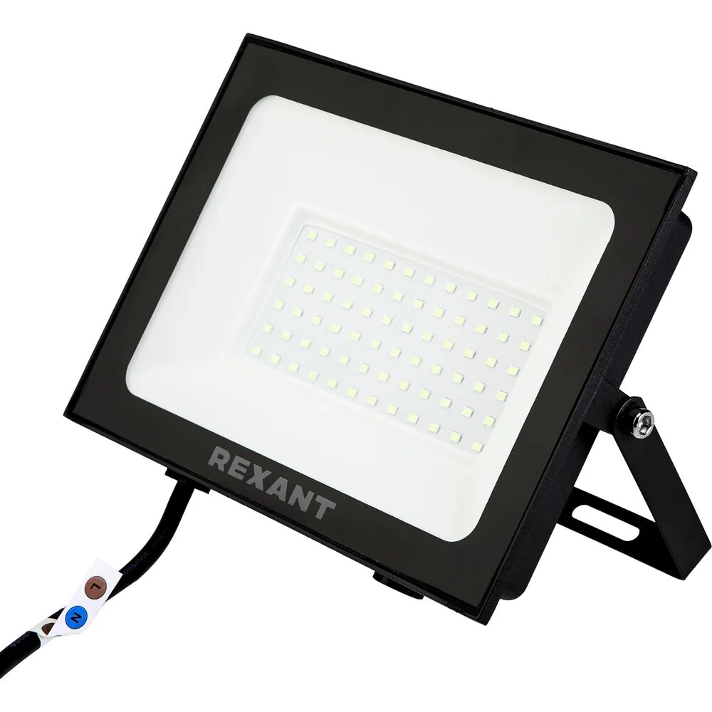 Светодиодный прожектор REXANT 100 Вт зеленое свечение 605-018
