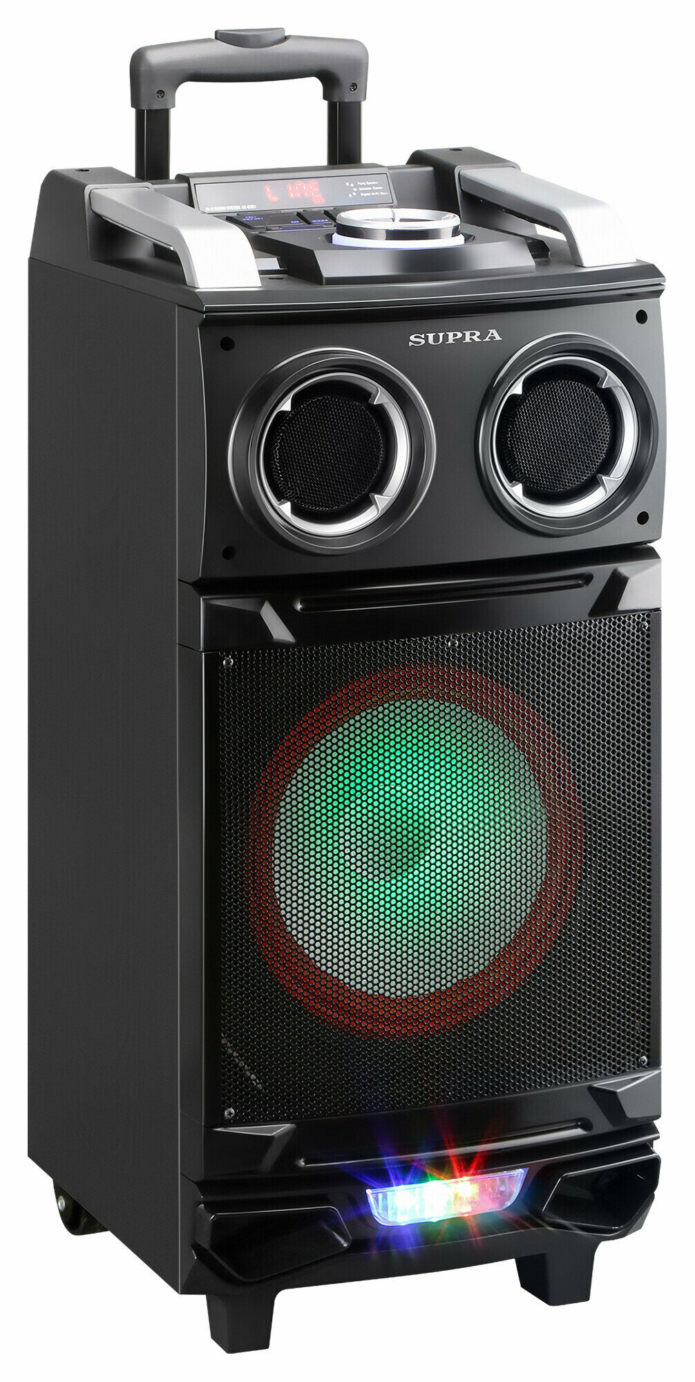 Портативная колонка Supra SMB-880, Bluetooth, 140Вт, пластиковая, черная