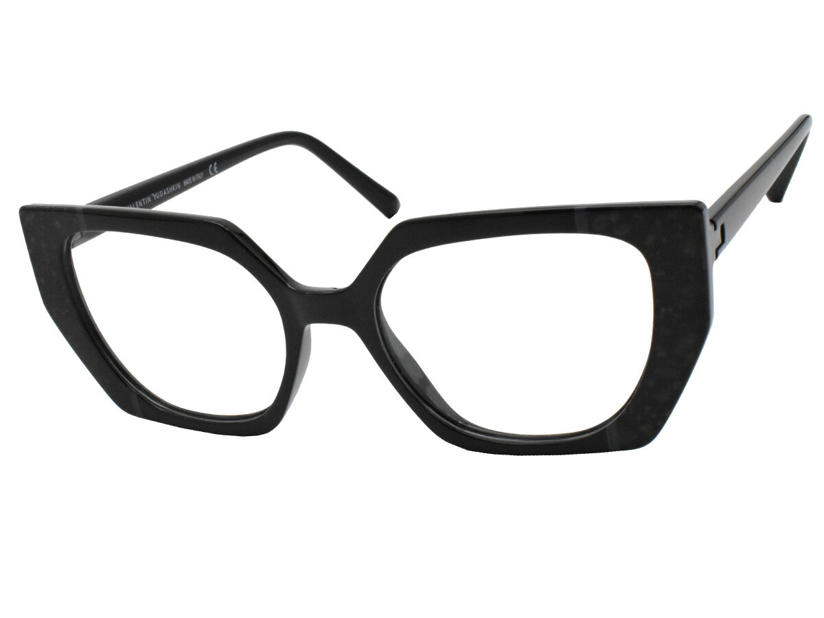 Оправа для очков Valentin Yudashkin VY 730 B614 пол Женский форма оправы Геометрическая цвет оправы Чёрный