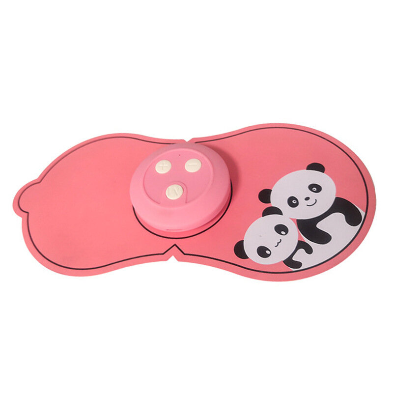 Электроимпульсный массажер для шеи, интеллектуальный массажер для плеч и шеи. Легкий портативный прибор для лечения шейного отдела позвоночника, облегчающий мышечную боль. Автомобиль / офис / дом (1 шт, розовый)