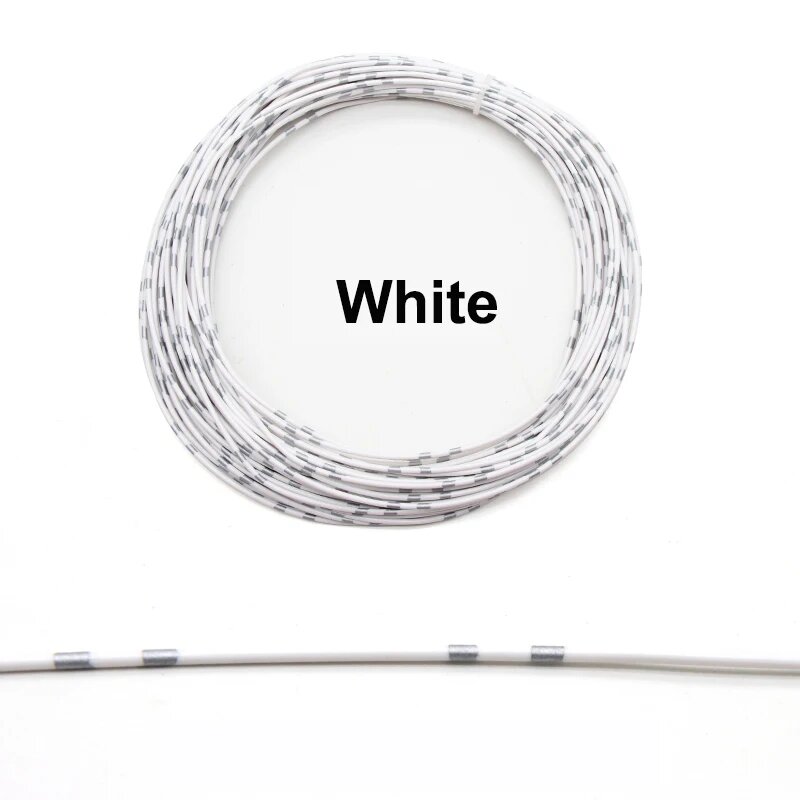 Белый автомобильный провод 20AWG, 2 метра