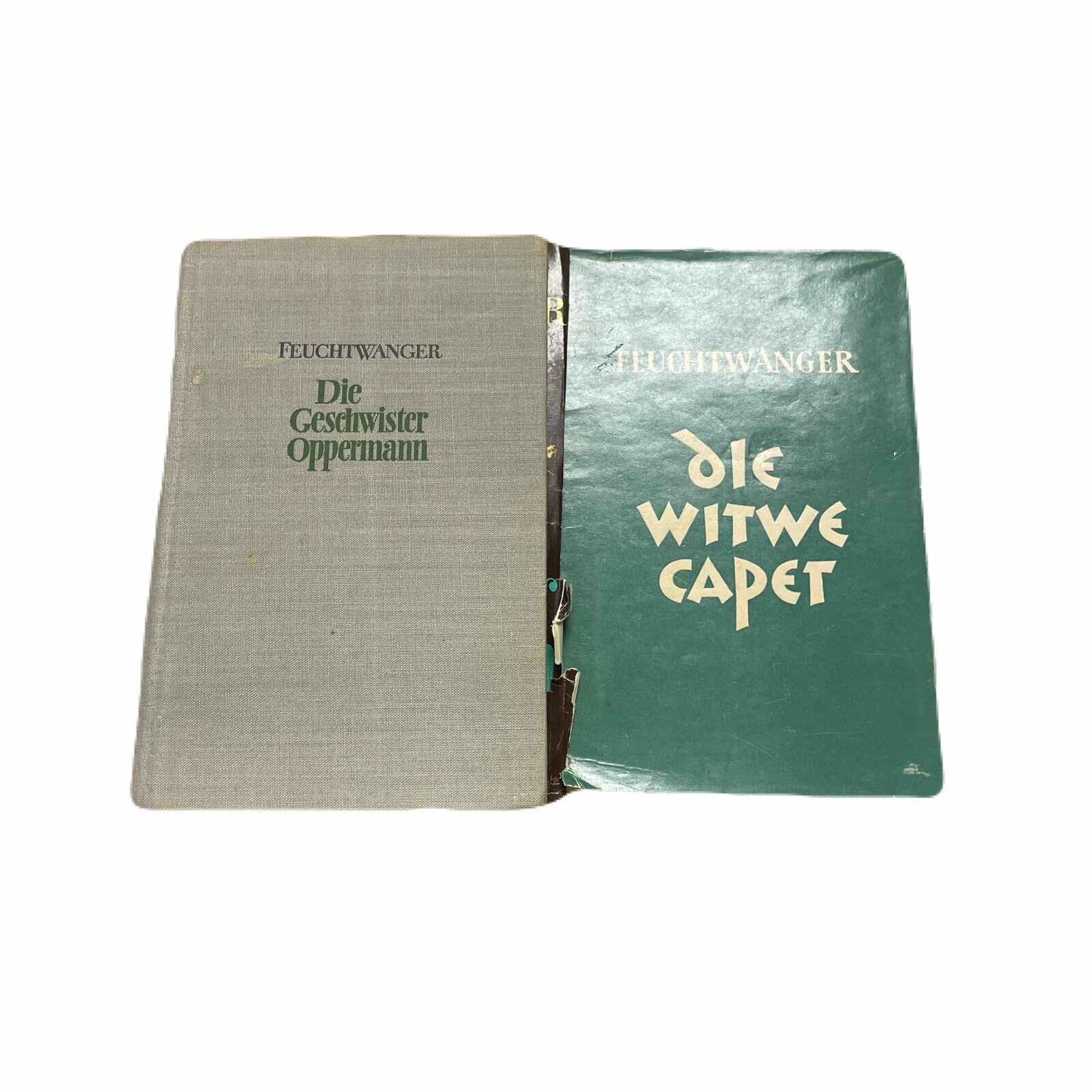 Набор из 2-х книг: Братья и сестры Опперманн 1957/Вдова Капет 1956(немецкий язык)