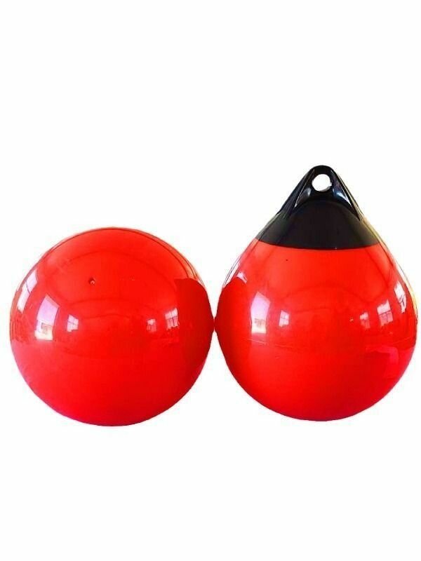 Буй 450x380 мм красный, надувной