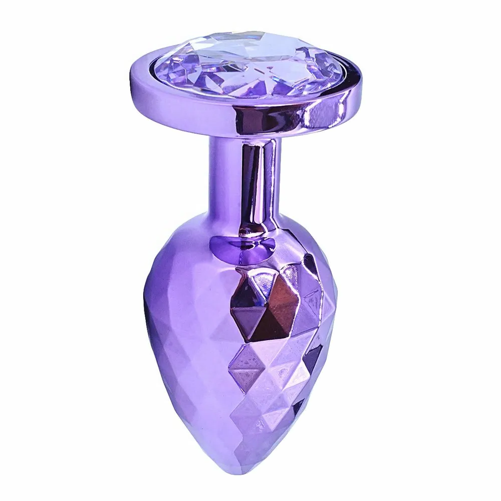 Анальная пробка Beauty Brands Limited Large, фиолетовая, 10см