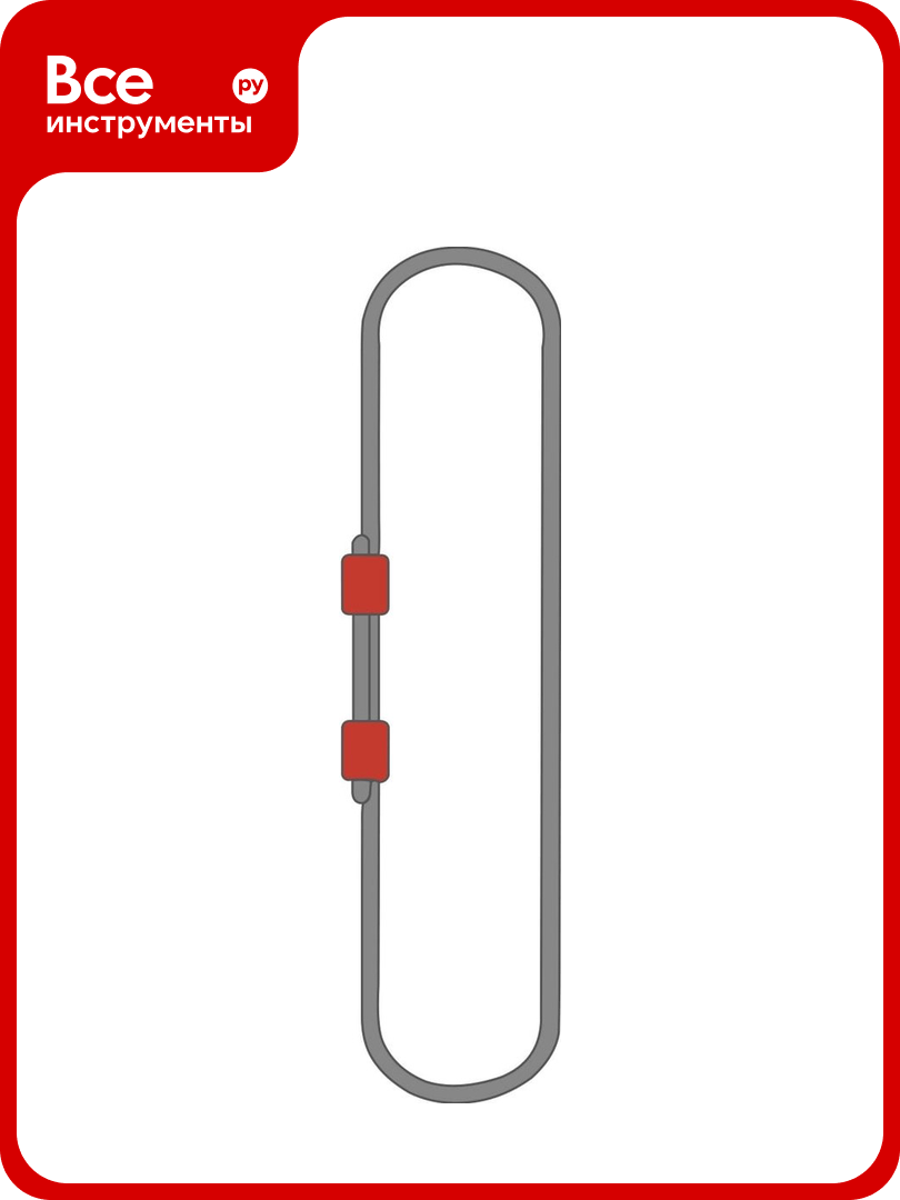 Строп канатный кольцевой ТамбовТехСнаб УСК2 10 т, 2 м, опрессовка 7930130722271