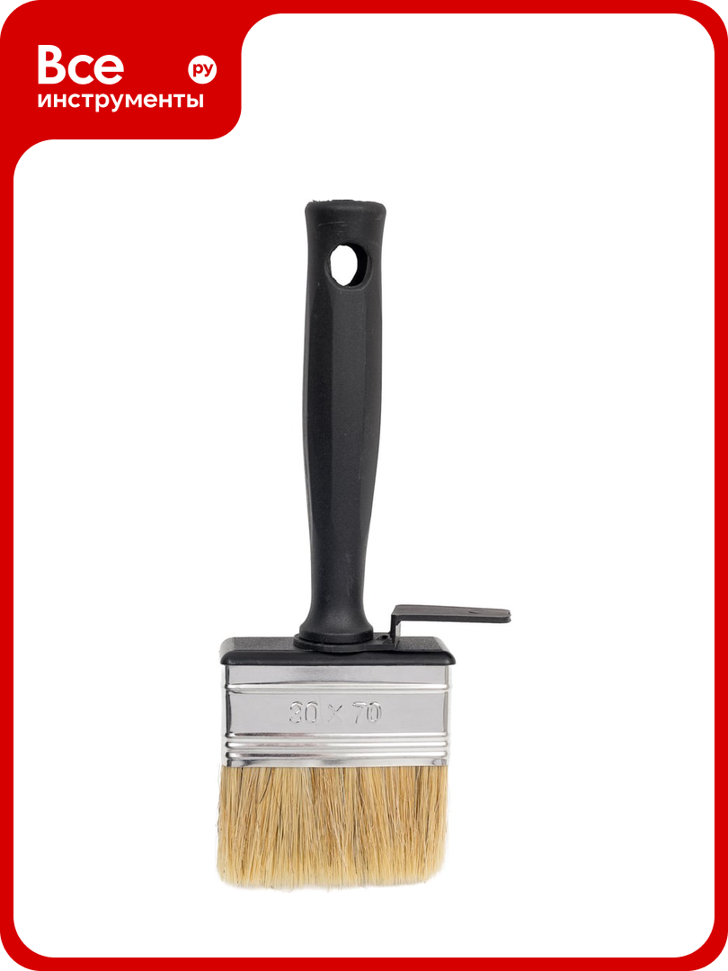 Кисть ракля KORVUS 30х70 мм 0106407