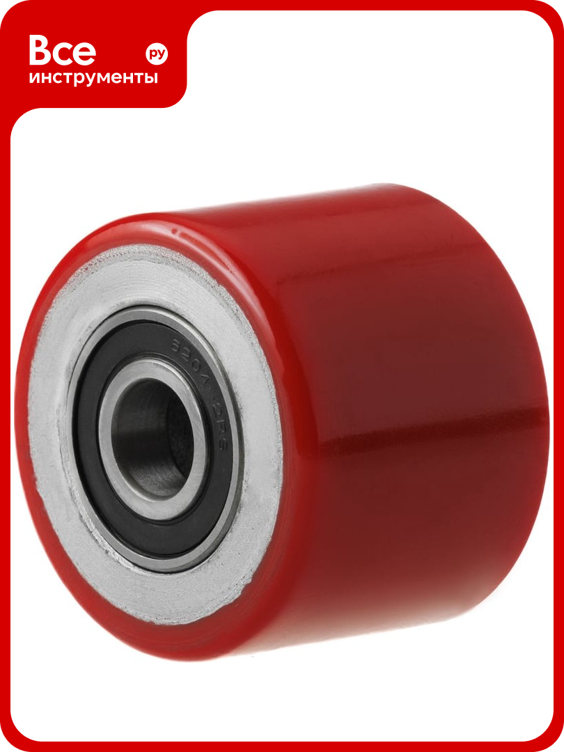 Ролик для гидравлических тележек LR91+1 (70x60 мм; 600 кг; полиуретан) А5 1001324, из полиуретана, 95 А