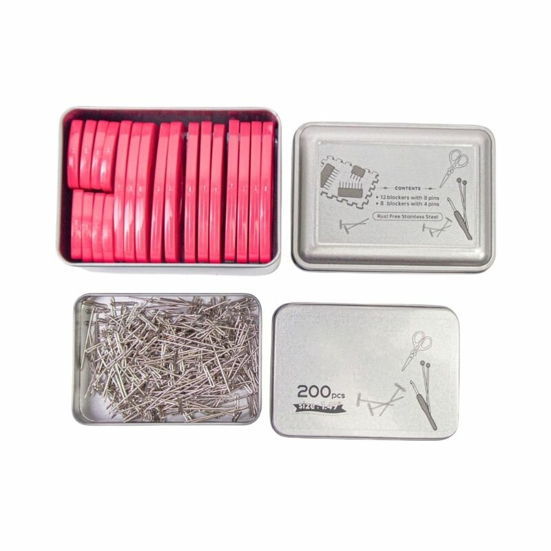 Вязальные блокирующие гребни и булавки