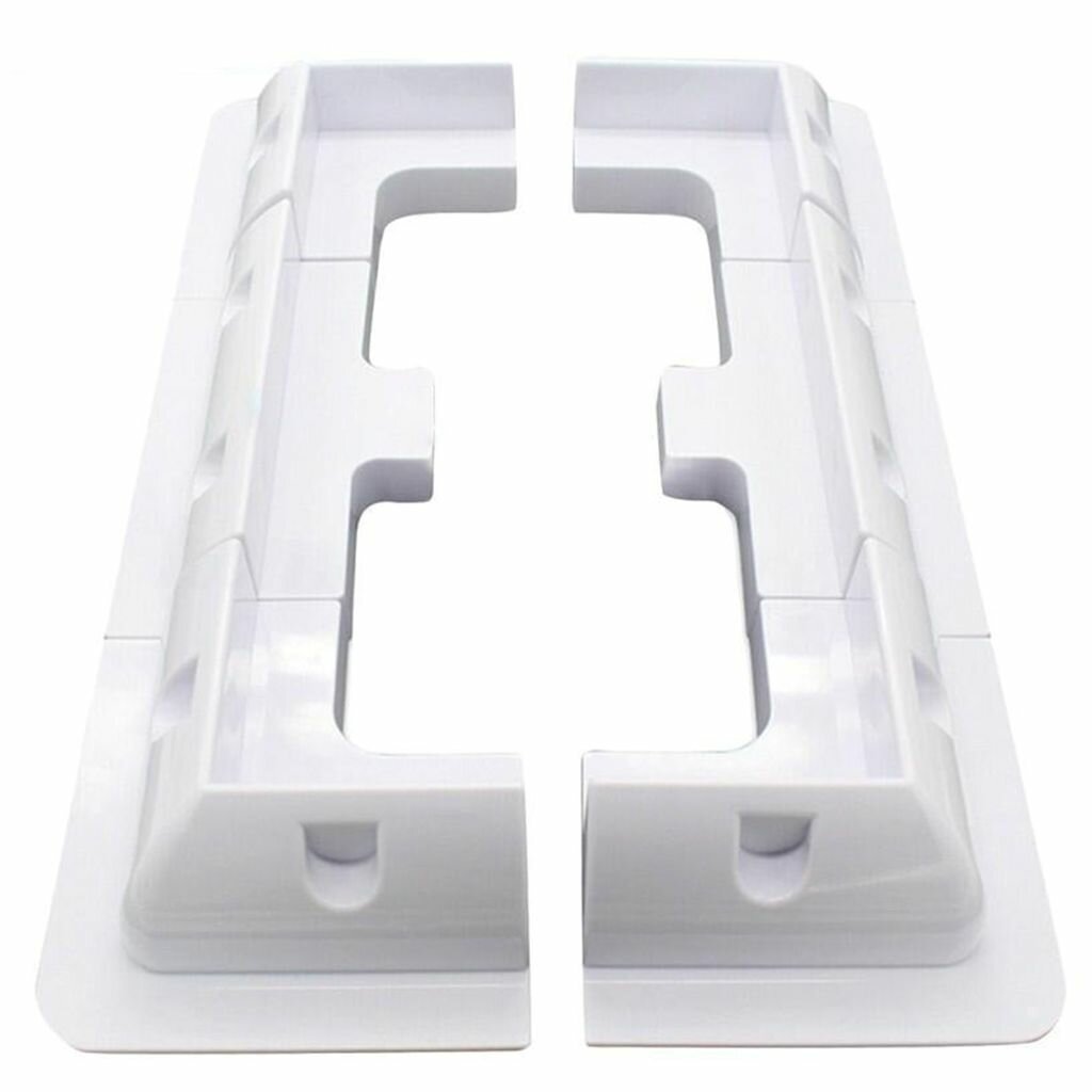 Комплект из 6 частей, кронштейн для солнечной фотоэлектрической системы ABS-белый