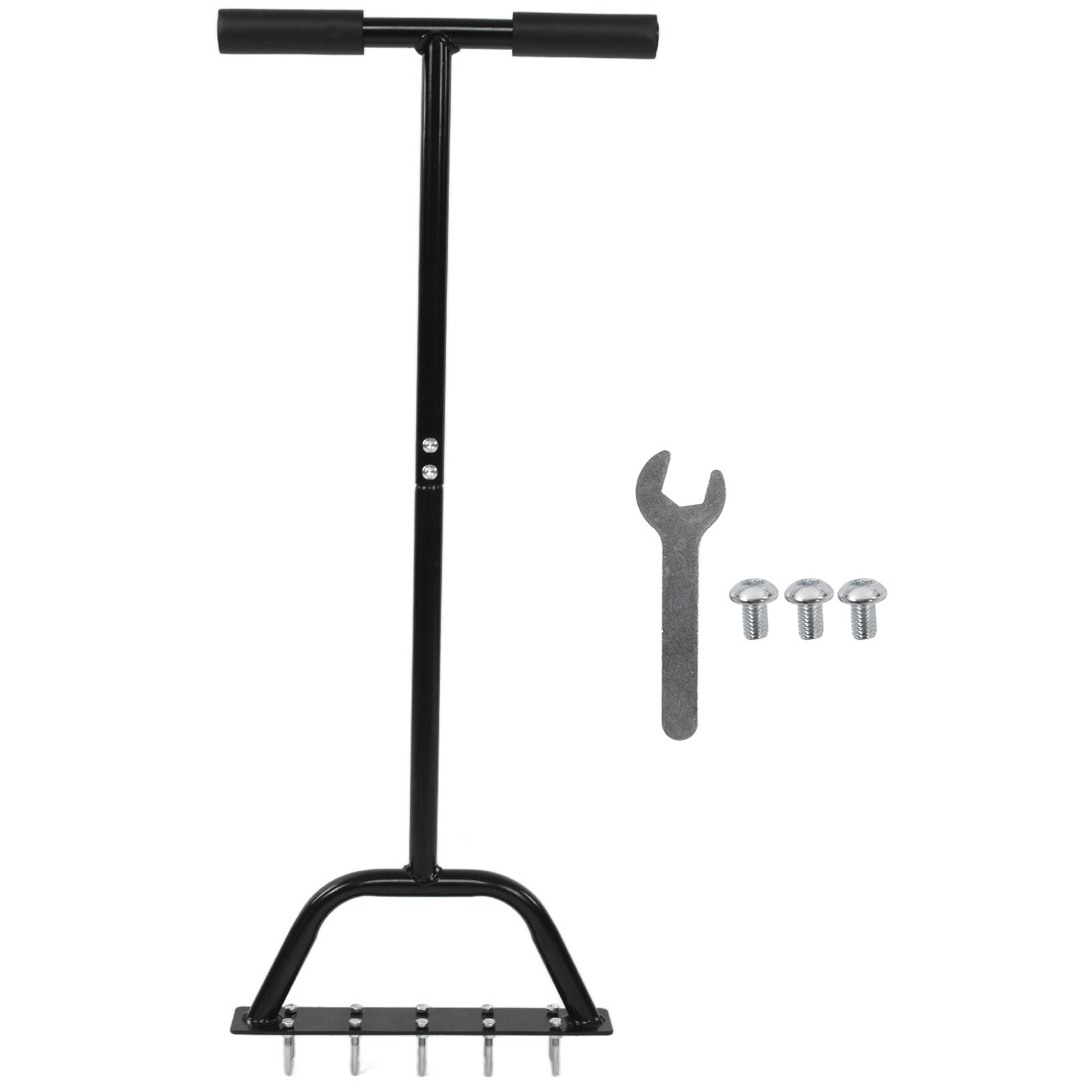 Ручная аэратор газон аэратор углеродный сталь Сильный эффект ослабления почвы Утолщенный