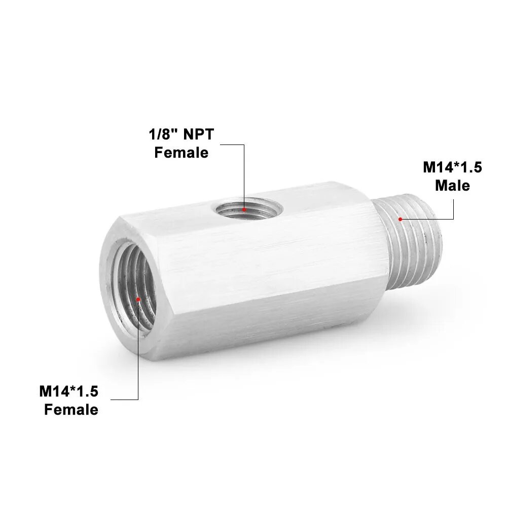Адаптер M14x1.5-1/8" NPT, цвет M14-1.5