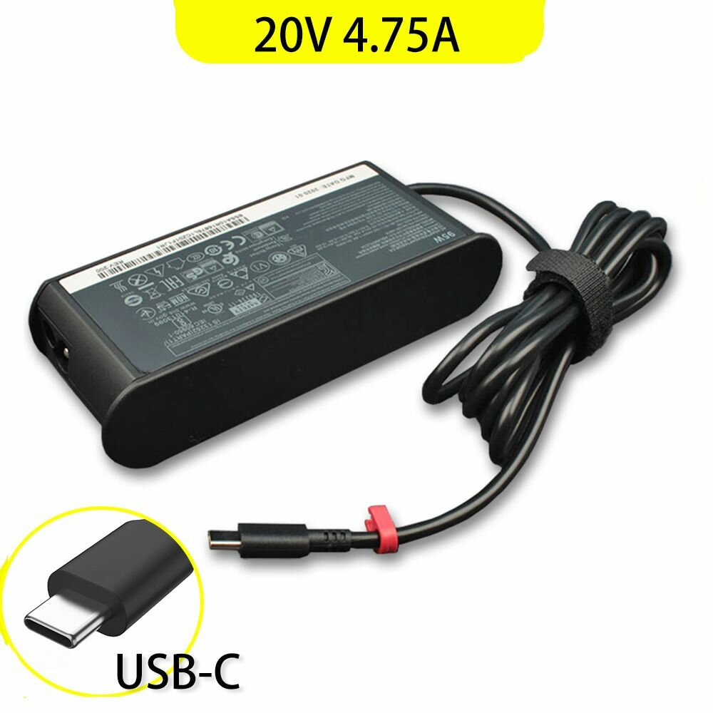 Зарядное устройство MyPads ADLX95YLC3A ADLX95YCC3A для Lenovo S1 2018, S2 2016 2017, 95W 20V 4.75A, Type C