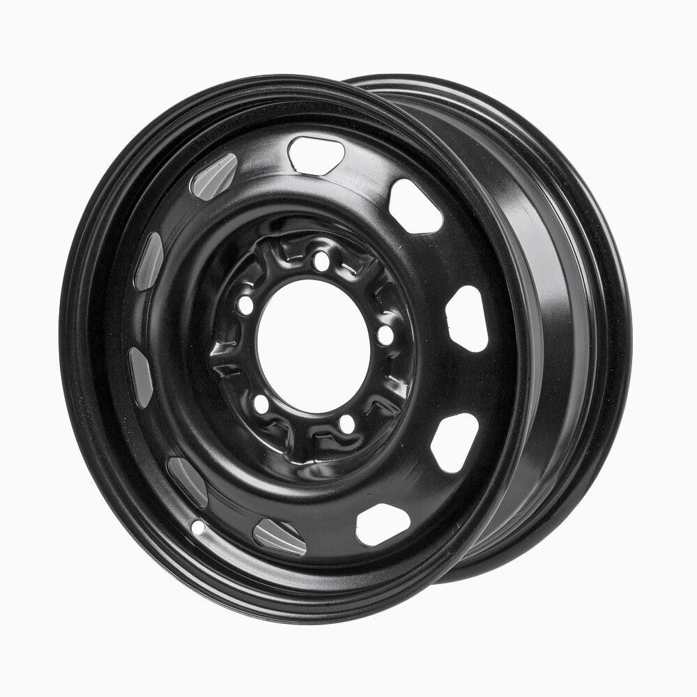 Диск штампованный R16 6.5J 5x139.7/108.6 ET40 ГАЗ, УАЗ GANZ Black GRN16089