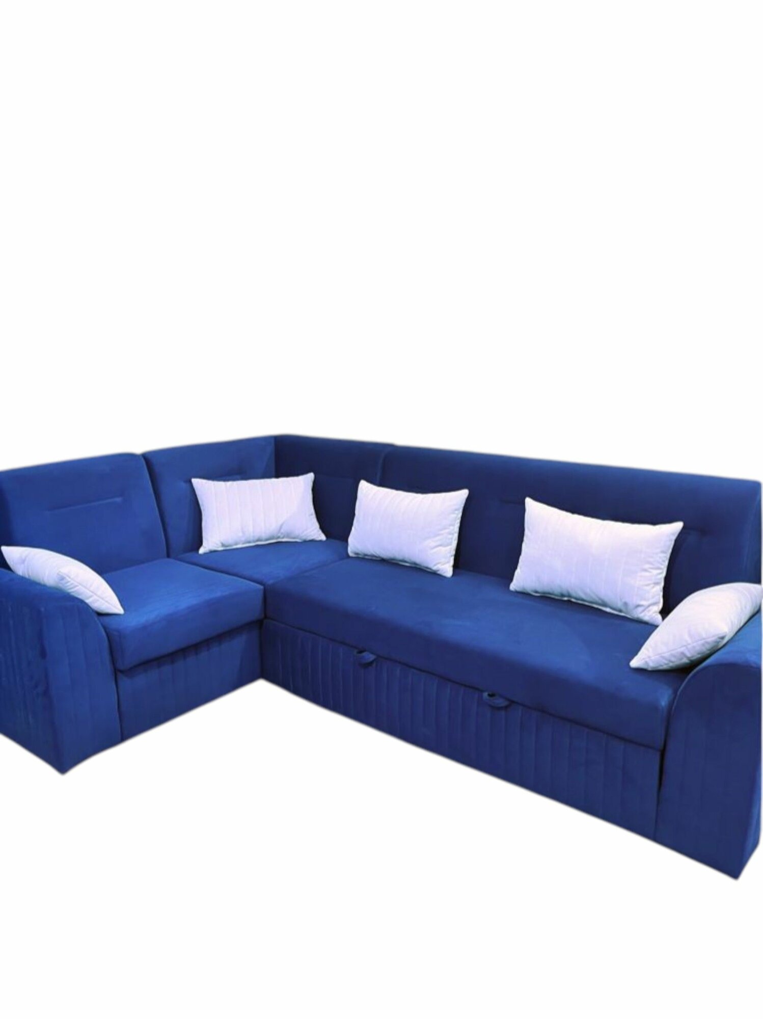 Угловой диван Оникс-икс синий