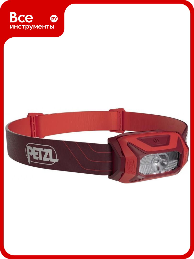 Налобный светодиодный фонарь Petzl Lamp Tikkina красный, 300 лм, 3 AAA E060AA03