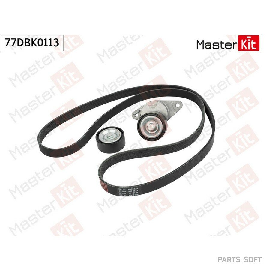 MASTERKIT 77DBK0113 77DBK0113 Комплект ремня приводного Renault DUSTER (HS_) 2011 - ()