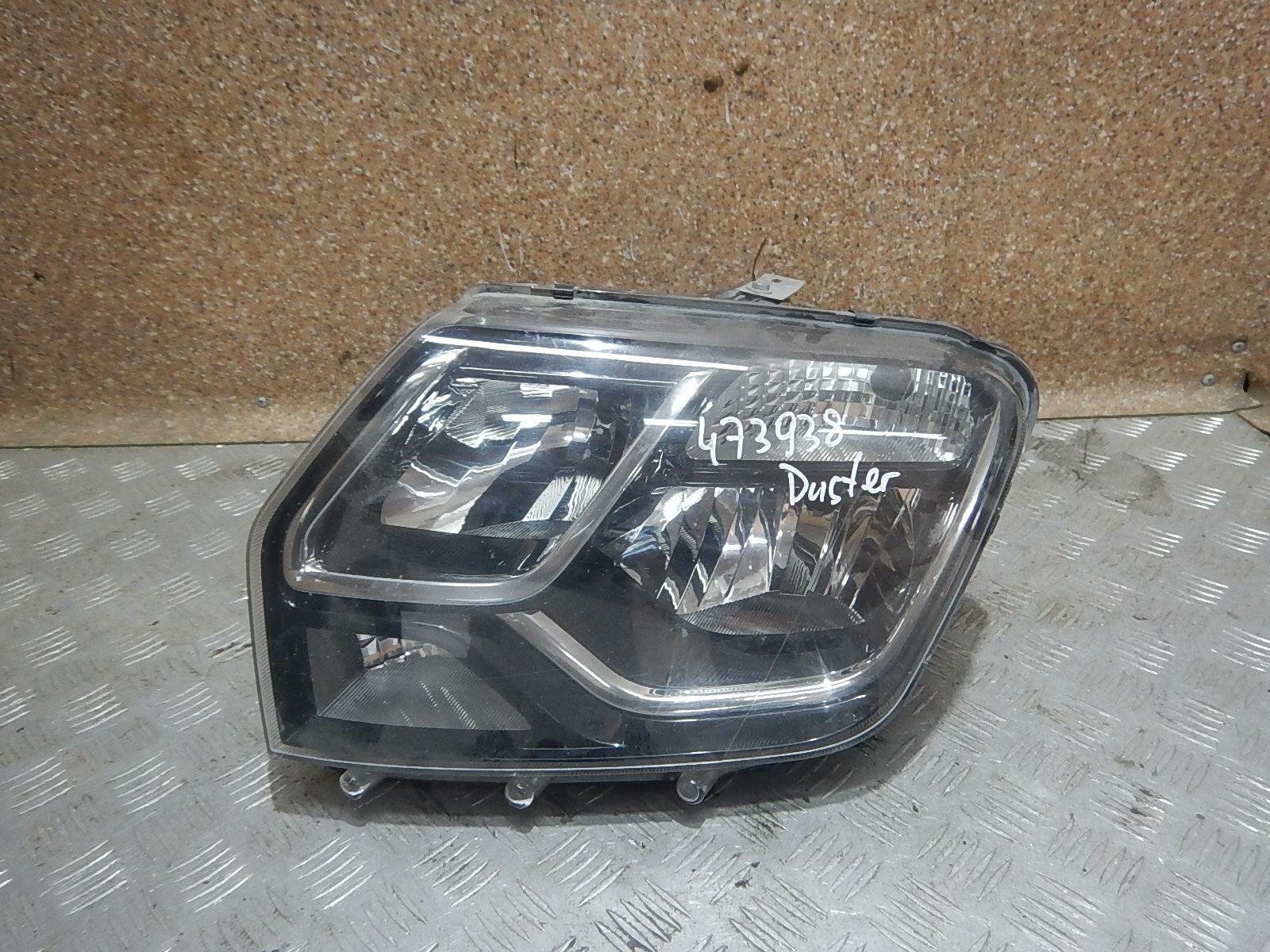 Б/У Фара левая, Renault (Рено)-DUSTER (12-20) RENAULT DUSTER (12-20) Сломанны крепления, следы ремонта. 473938 RENAULT а...