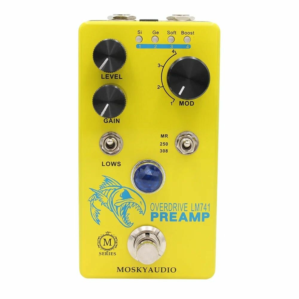 Mosky King Rat Fuzz Distortion Overdrive гитарная педаль