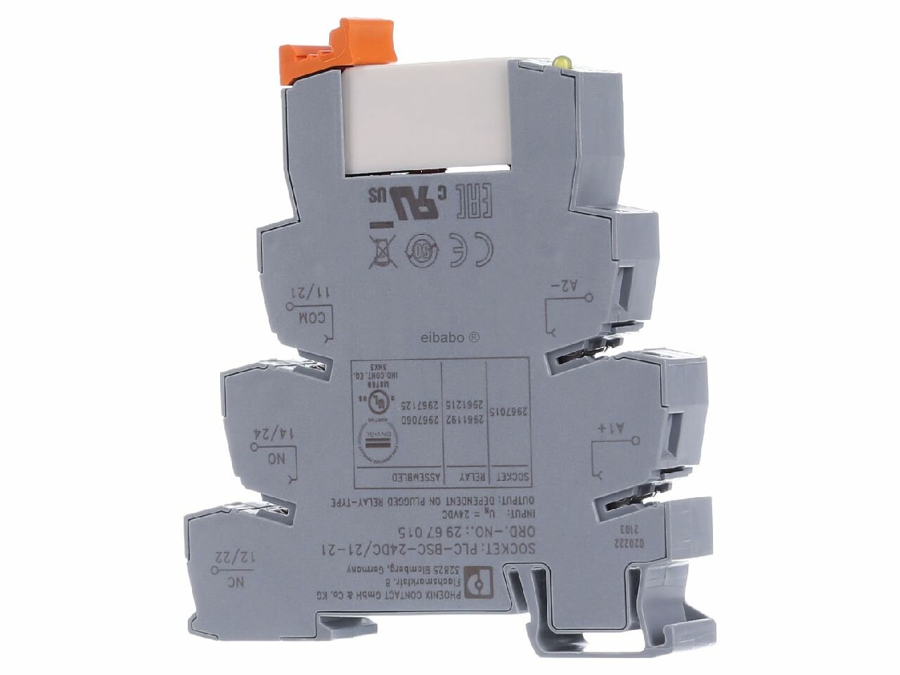 Релейный модуль PLC-RSP-24DC/21-21, 2967060, Phoenix contact