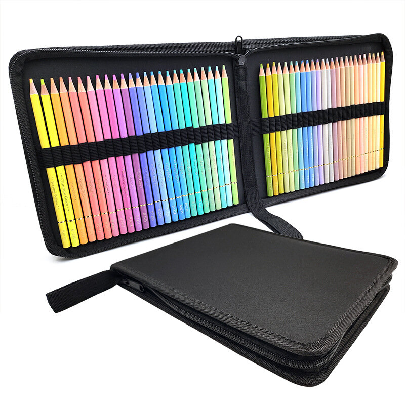 Набор карандашей "Macaron Color Pencil Art Graffiti", 50 цветов