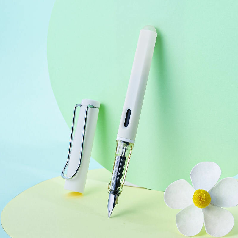 Ручка перьевая, сменные чернила, для учащихся 3-6 классов