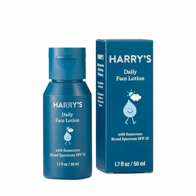 Harry's, Daily Facial Lotion SPF 15, Ежедневный лосьон для лица с SPF 15, для мужчин, 50 мл