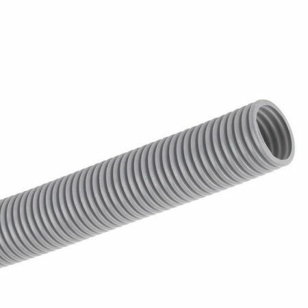 Гофра для кабеля 32мм 5м PlexUp серая.