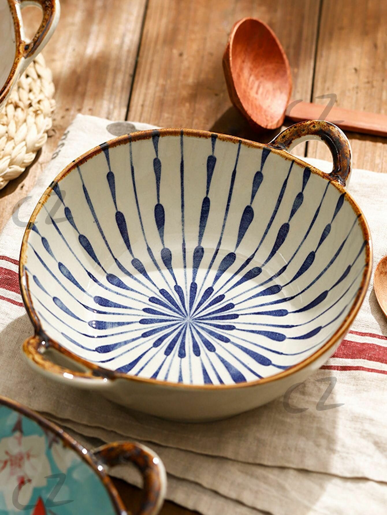 Керамическая миска для лапши！