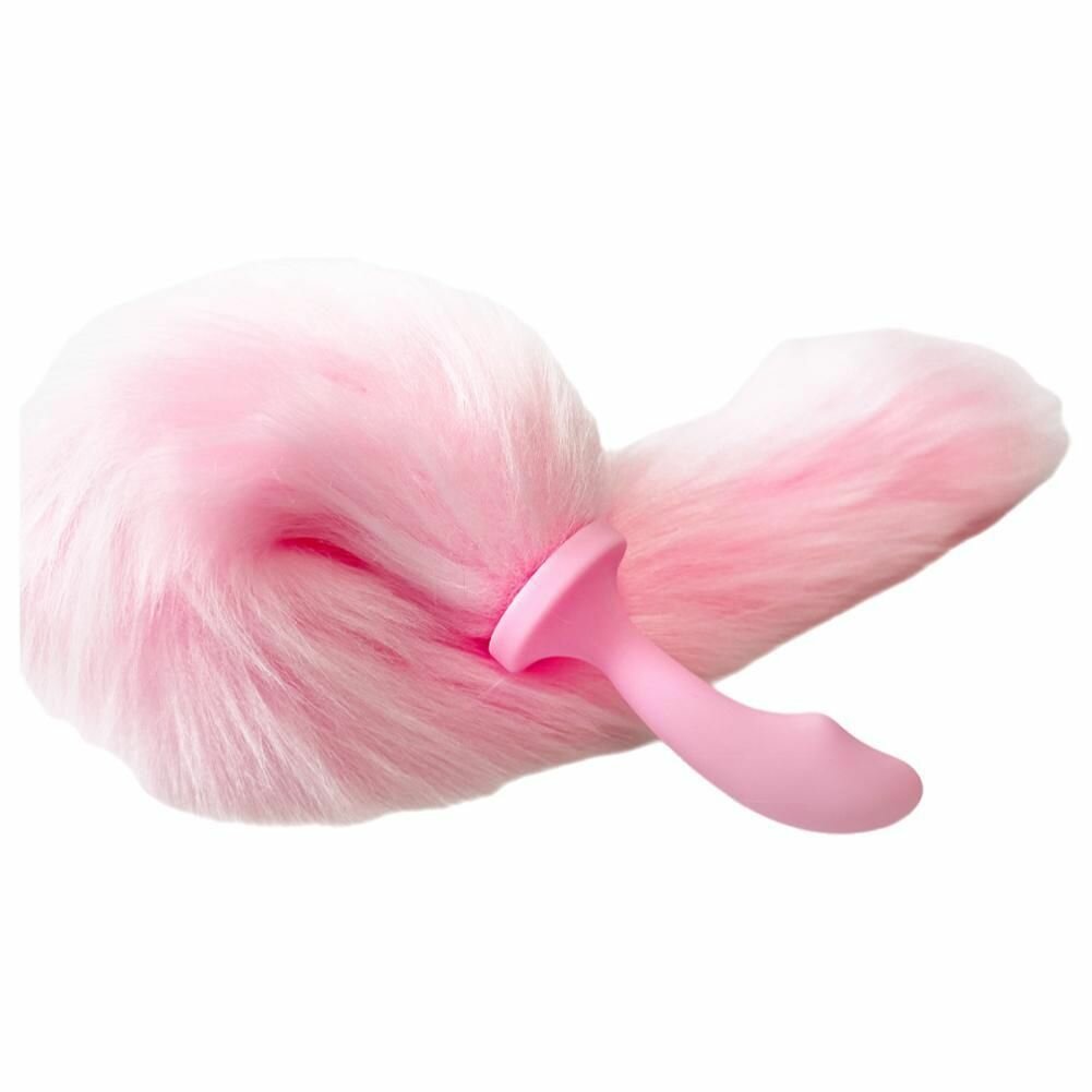 Анальная пробка с хвостиком лисы, лисий хвост