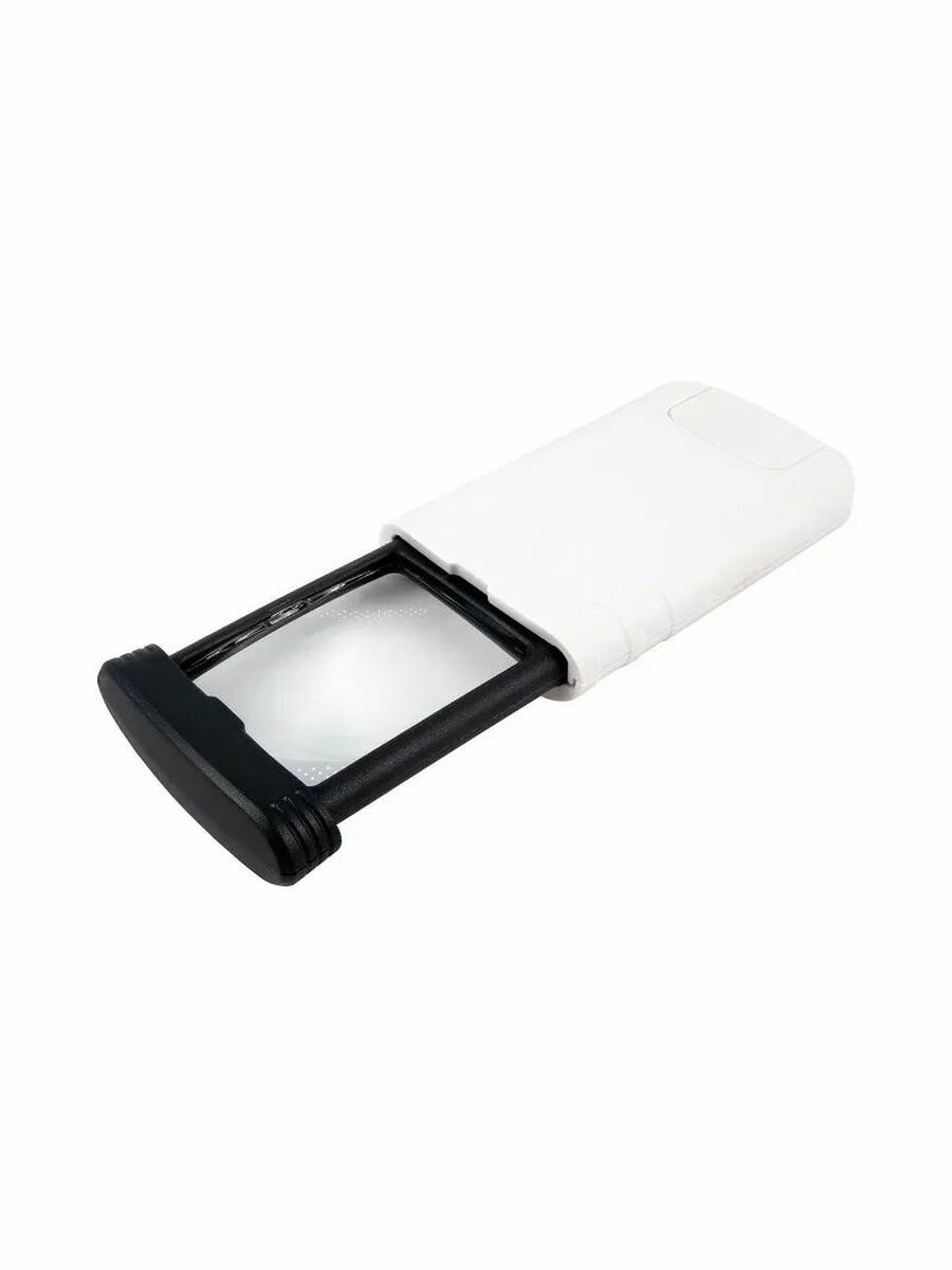 Лупа с подсветкой карманная Следопыт 4х