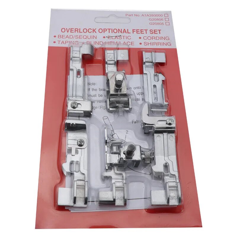 Набор лапок для швейной машины Singer 6PCS