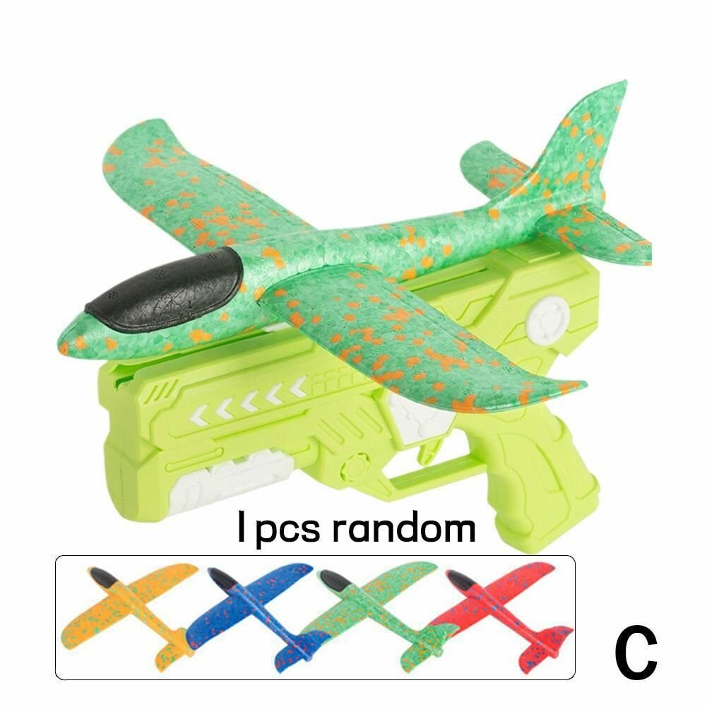 Детский катапультируемый воздушный самолёт игрушка / Игрушка для детей от 3 лет / Для мальчиков и девочек