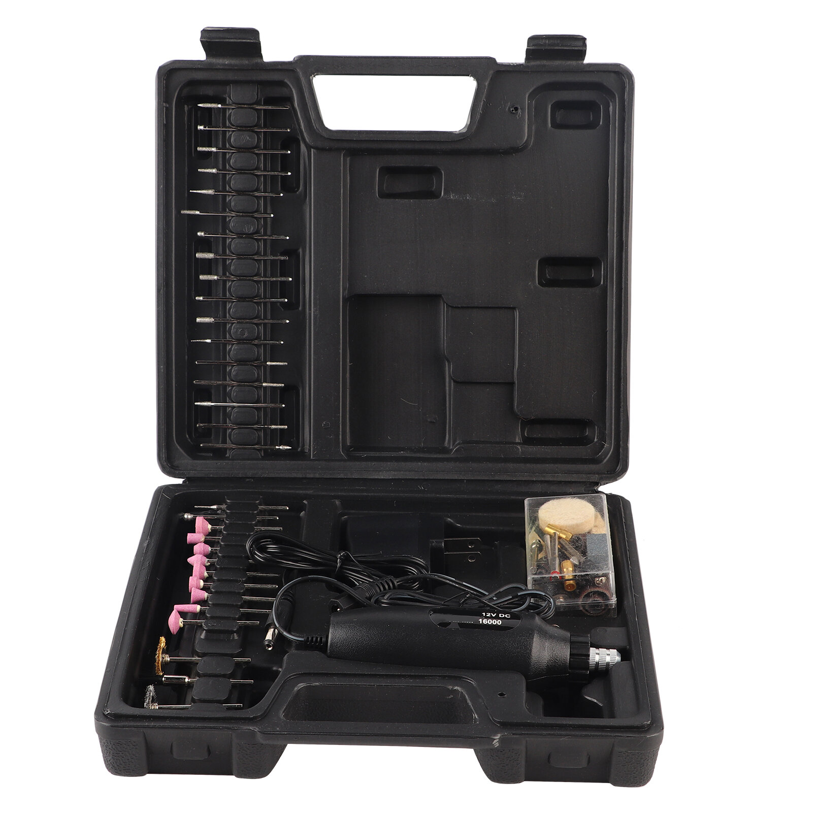 Rotary Tool Kit Mini Electric Grinder High Precision Collet Grinding Hole Drilling for Polishing Sanding