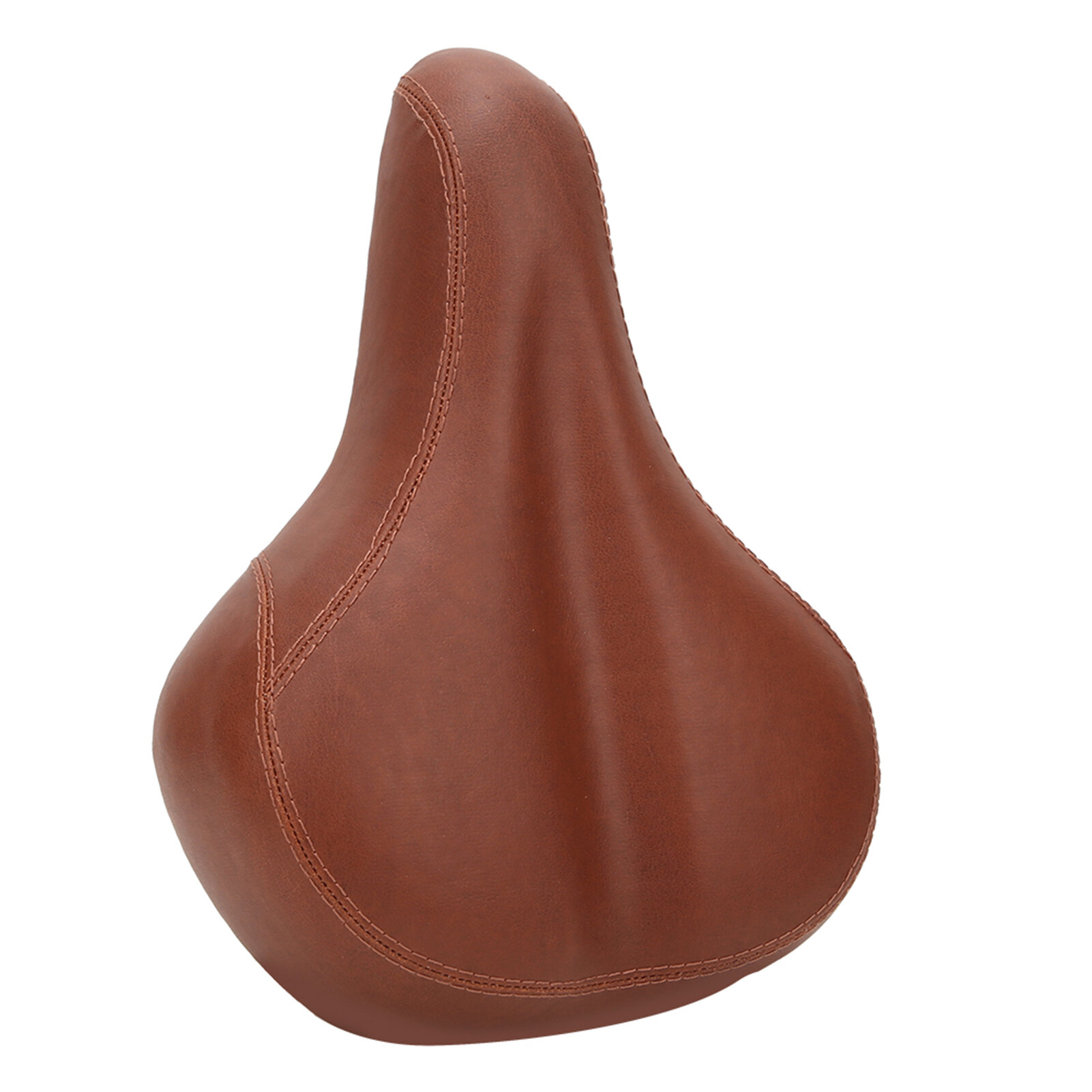 Велосипедное Седло: ПВХ Кожа, 1 Шт - Амортизирующее Седло с Пружиной для Поглощения Вибраций, Универсальное Велосипедное Сиденье для Электровелосипеда и Скутера - Комфортная Велосипедная Подушка с Высокоэластичным Наполнителем для Длительных Поездок