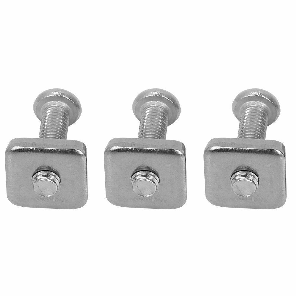 Винт для хвостового плавника доски для серфинга, винт для плавника лонгборда, винт для одинарного плавника с пластиной (M5*19 мм)