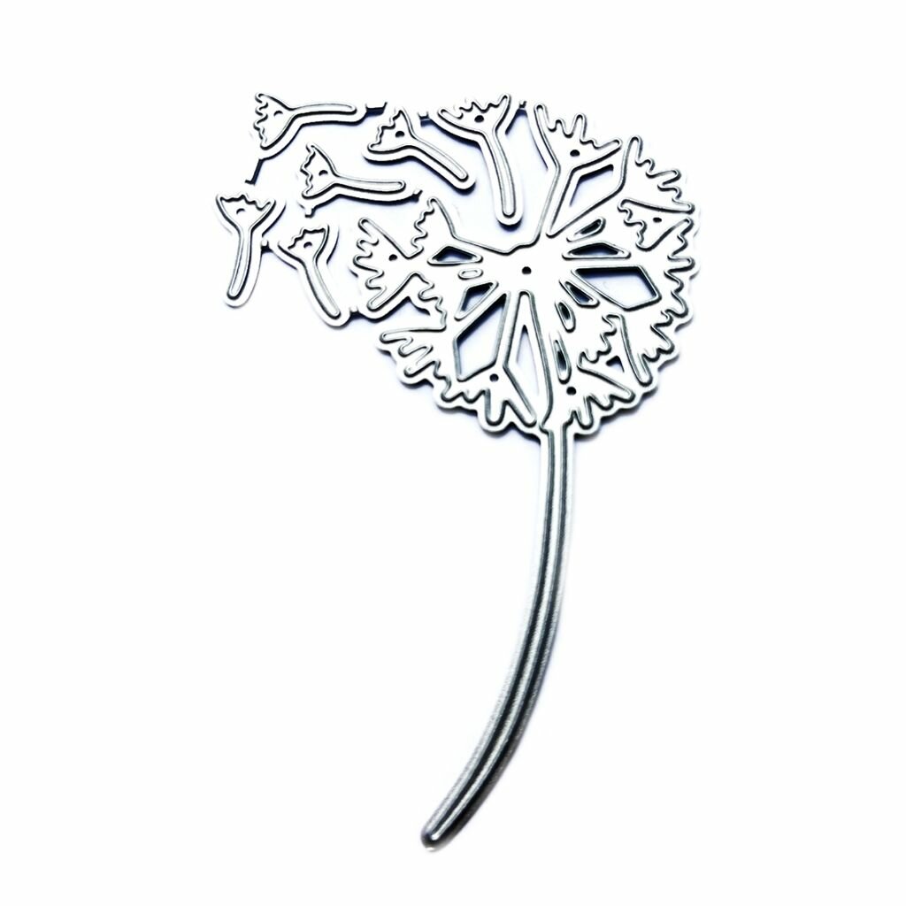 Трафарет для вырезания из металла "Одуванчик"