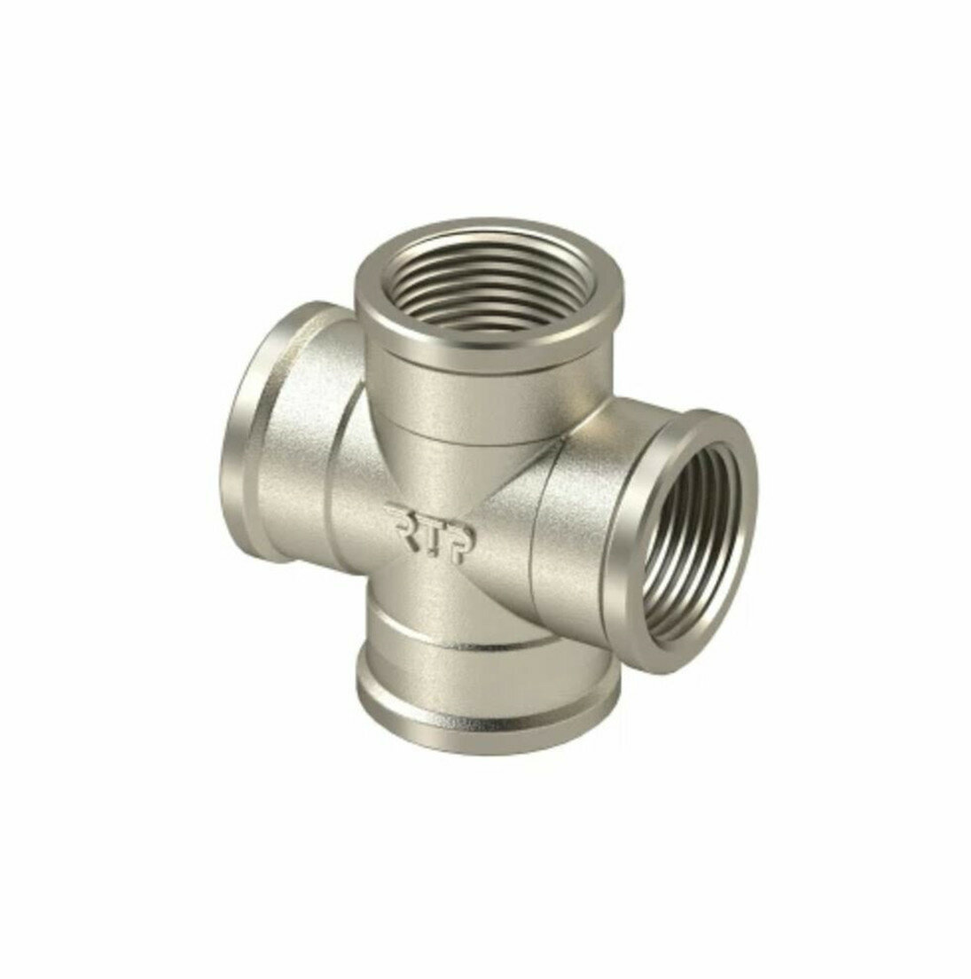 Крестовина, латунь 3/4", никель, RTP