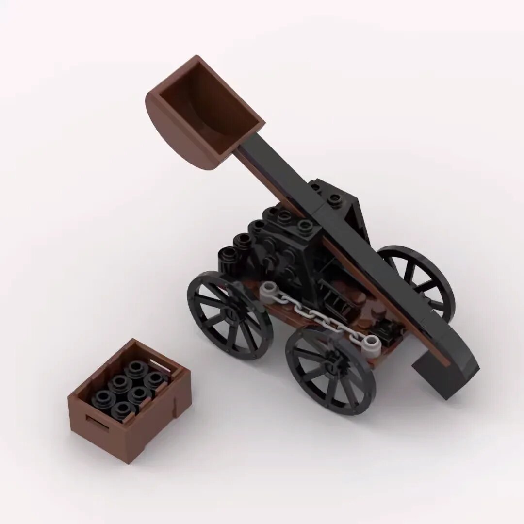 Средневековый замок BRICKPANDA Черный, Z02-21