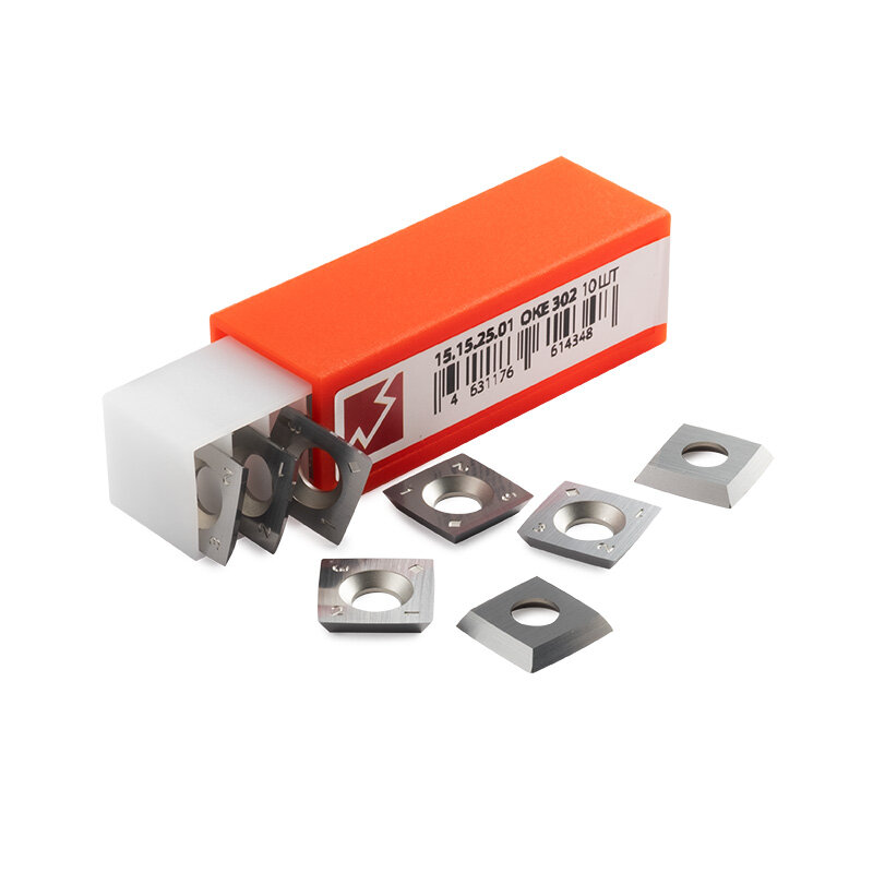 Ножи сменные для фрез 15.0x15.0x2.5 R115 R05 OKE 302 нож 10 штук