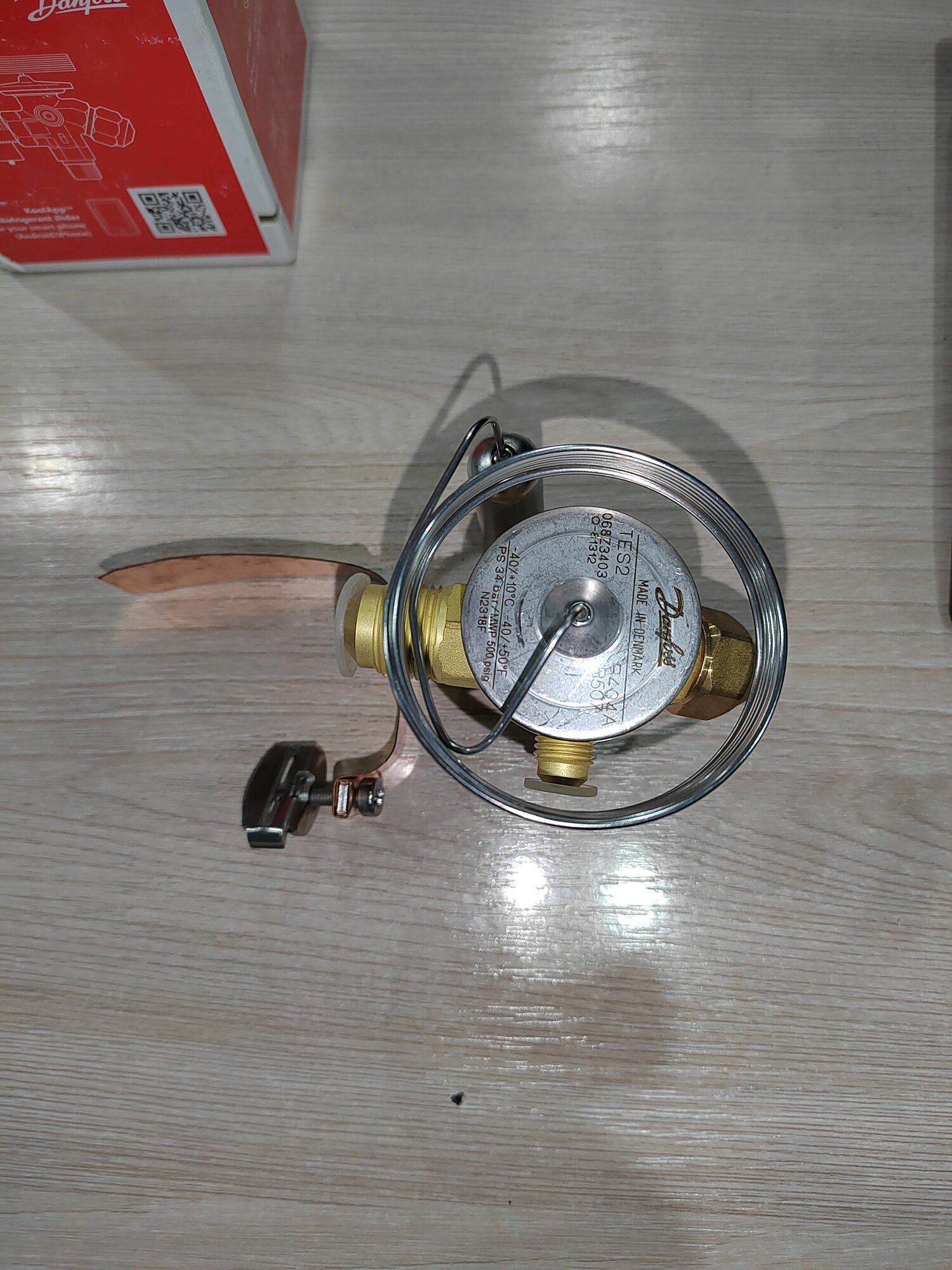 ТРВ TES2 R404A/R507, 3/8*1/2, Danfoss