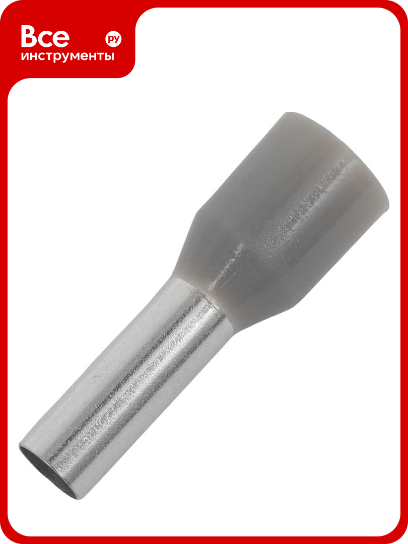 Наконечник НШВИ Gigant втулочный 4,0-9, 100шт GTML-030, из луженой, 690 В