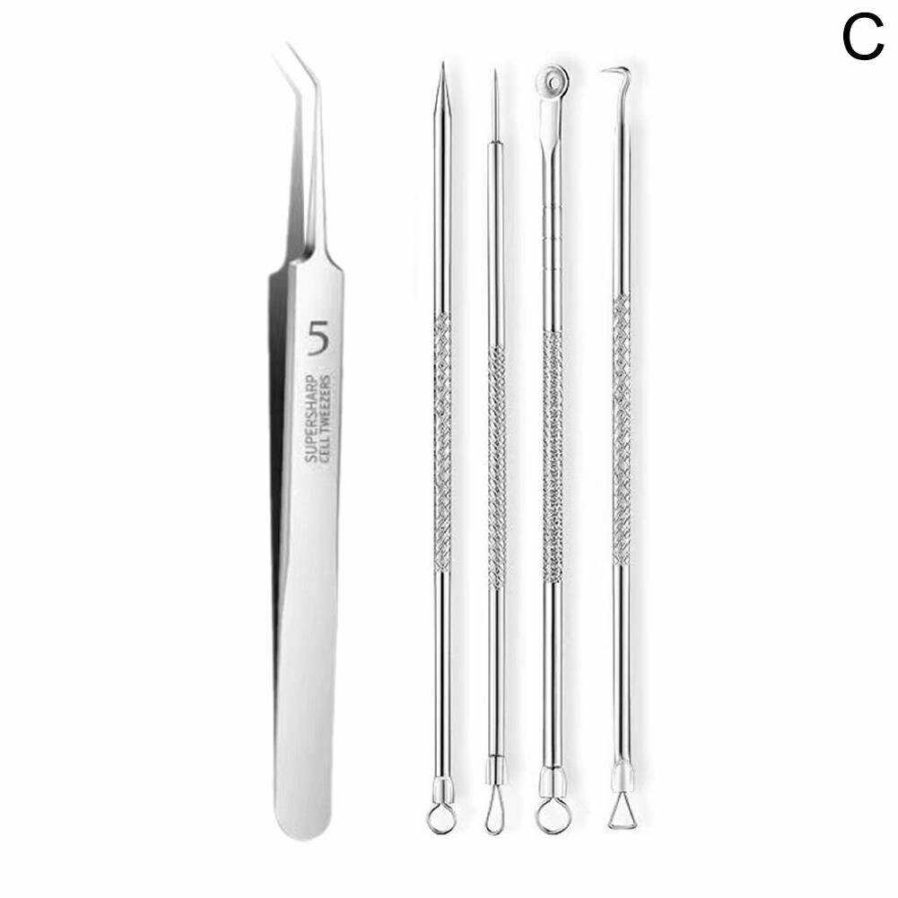 Набор для чистки лица от прыщей, от черных точек, от акне Косметические принадлежности, инструмент для чистки лица