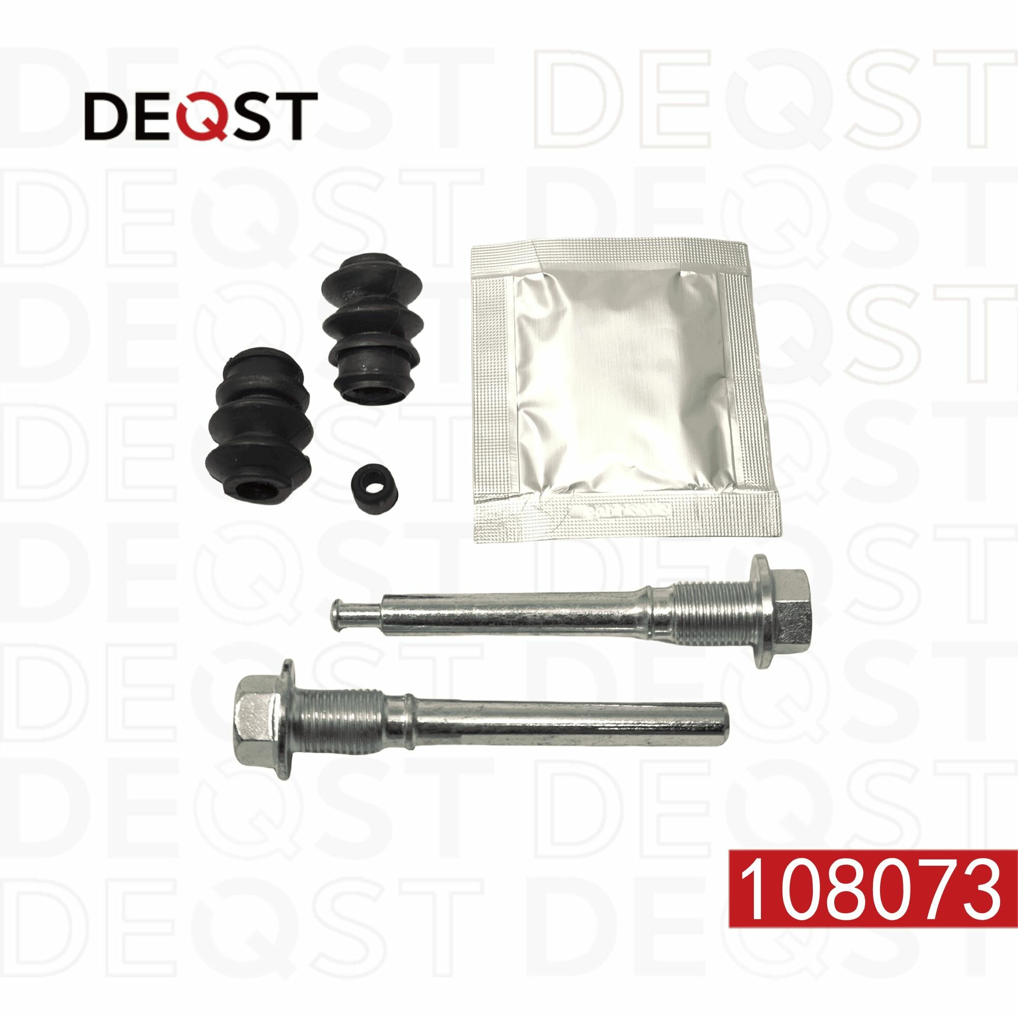 Ремкомплект суппорта Deqst 108073 направляющие Mitsubishi Galant (92-03), Pajero 2 (90-00), L400/Space GEAR (94-06), Opel Frontera A/B (92-), Monterey A/B (91-)