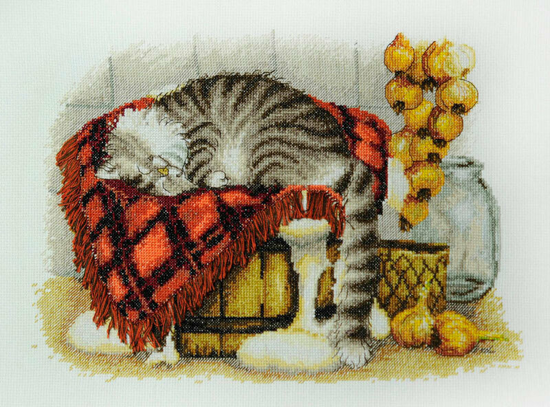 Набор для вышивания "Теплое местечко" 30х20см, 03.016.11