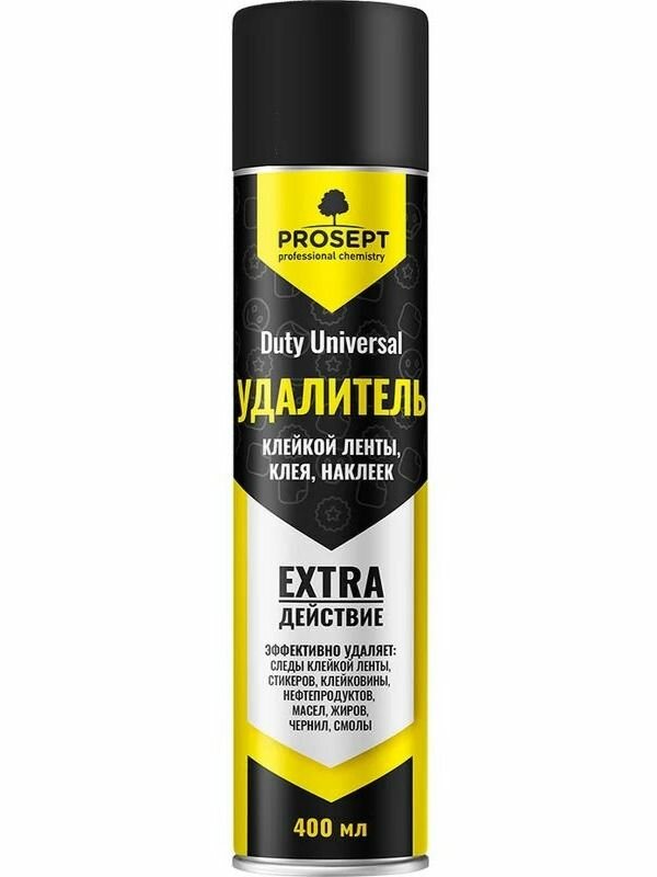 Средство для удаления клейкой ленты, клея, наклеек PROSEPT Duty Universal аэрозоль 0.4 л 123-04
