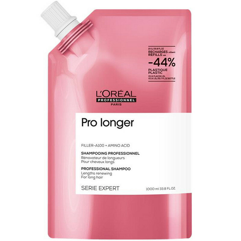 Pro Longer REFILL - Шампунь для восстановления волос 1000 мл